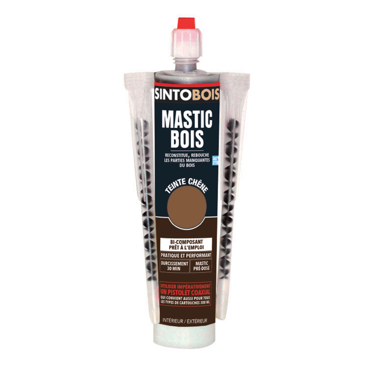 Mastic à bois standard en cartouche – Sinto